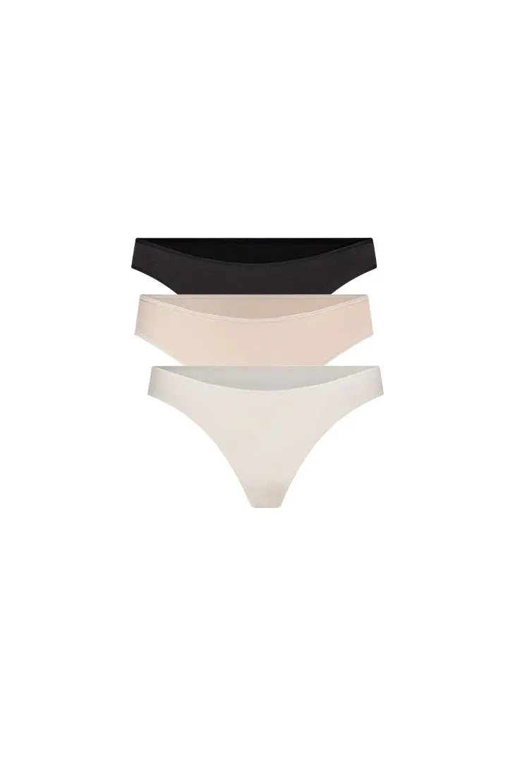 Pack x3 Panty Brasilera Algodón | Diane & Geordi – Palacio del Blumer